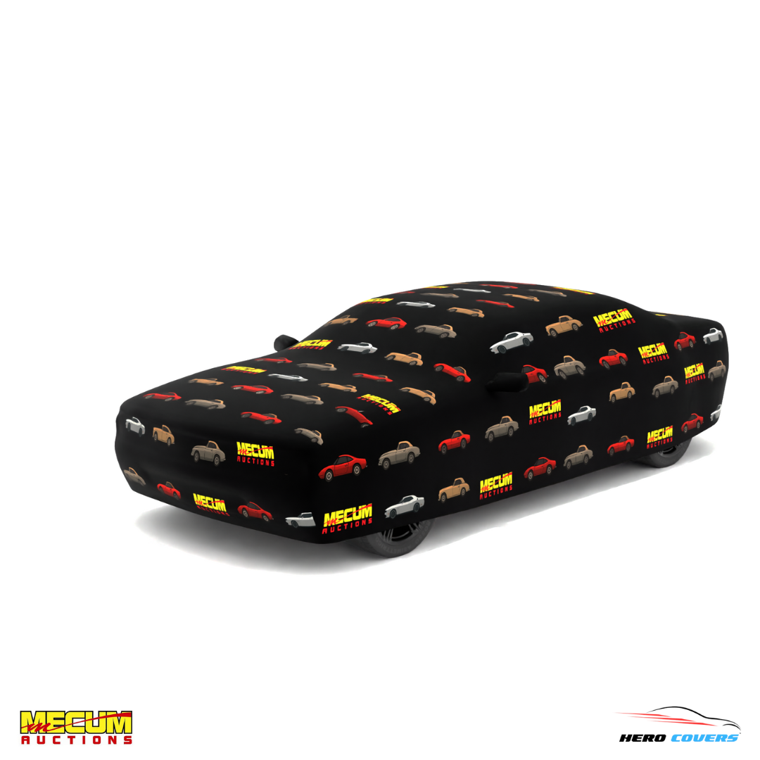 Officially Licensed Mecum Auctions Multi-Car Design Car Cover – Hero Covers
