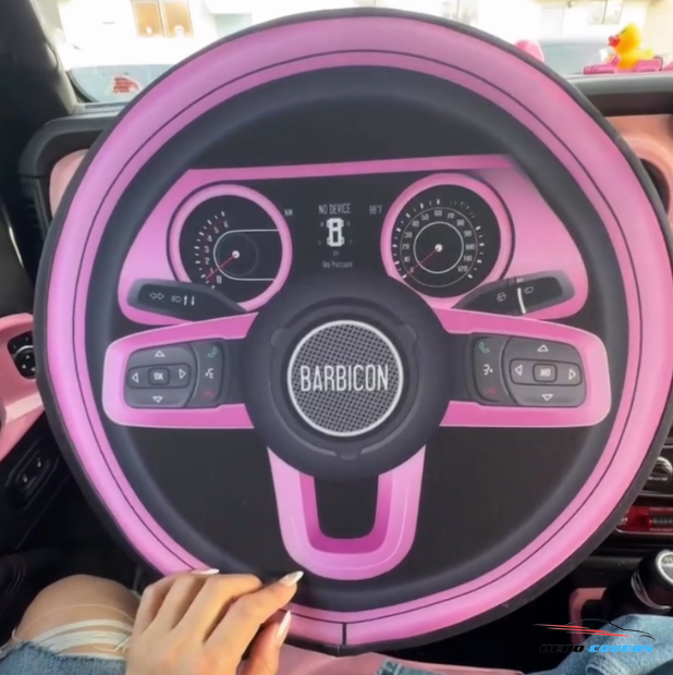 Custom Steering Wheel Covers: Personalize Your Ride with Realistic ...
