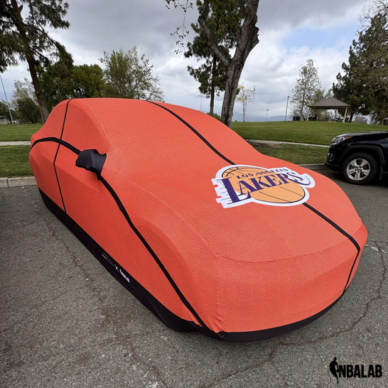 Los Angeles Lakers Life Size Basketball Car Covers – Hero Covers