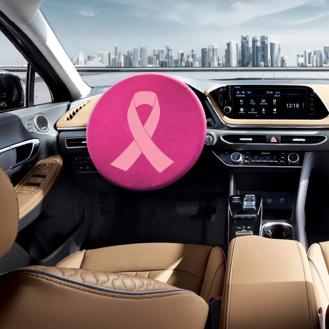 Breast Cancer Awareness Steering Wheel Covers | HeroCovers – Hero Covers